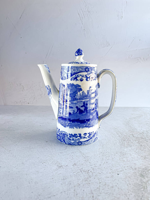 Copeland Spode Coffee Pot - ‘Blue Italian’ Collection (Older Version ...