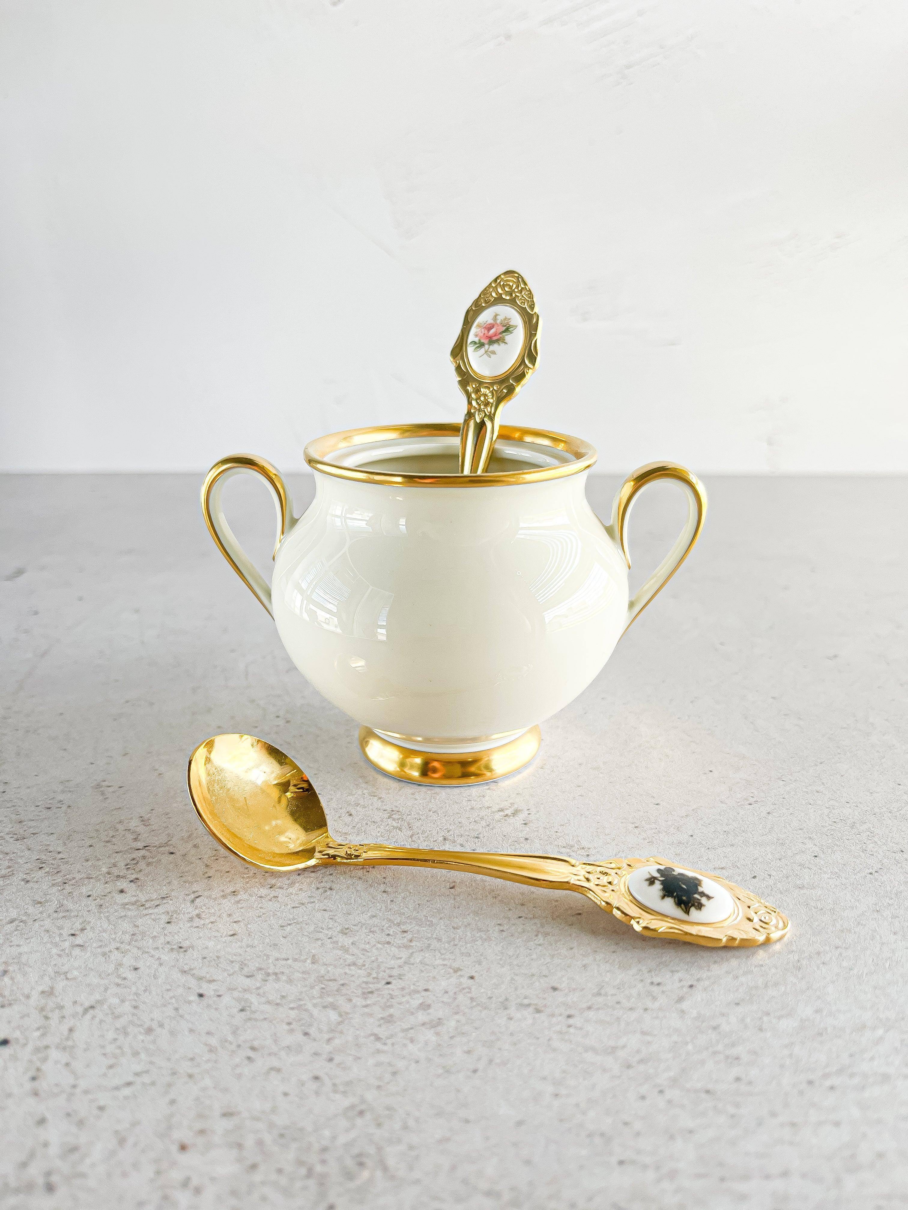 Eetrite Sugar Spoons - Floral Medallion Designs – SOSC Home