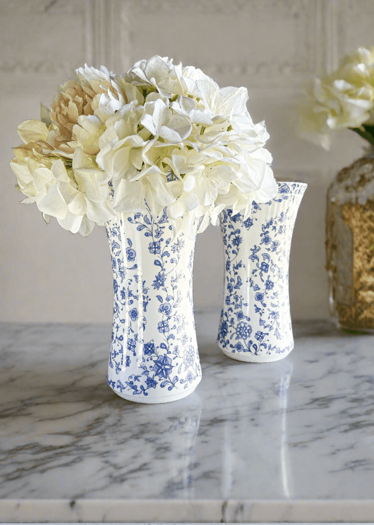 Pair of Elegant Minton Vases - 'Shalimar' Collection – SOSC Home