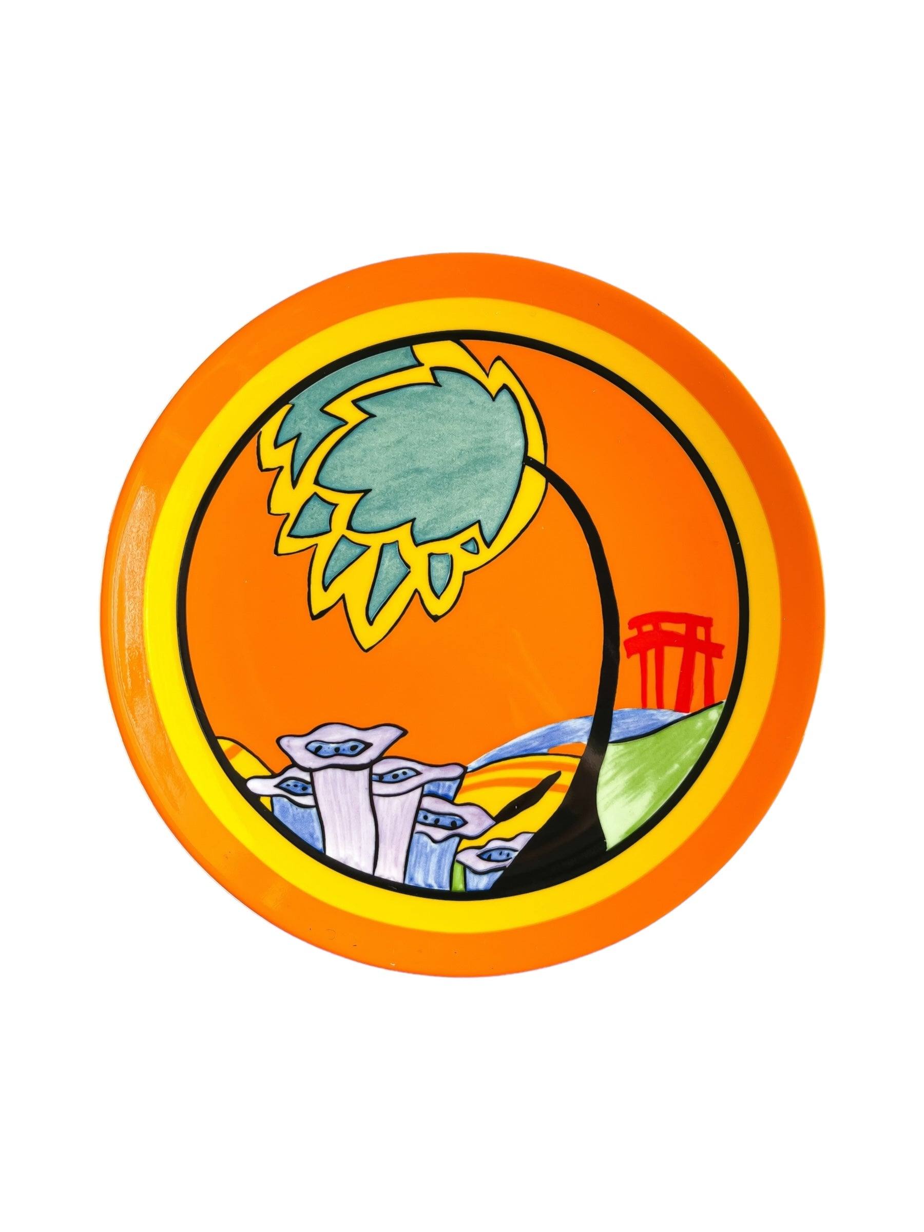 Wedgwood Clarice Cliff Bizarre Ware Limited Edition Plate - 'Monsoon ...